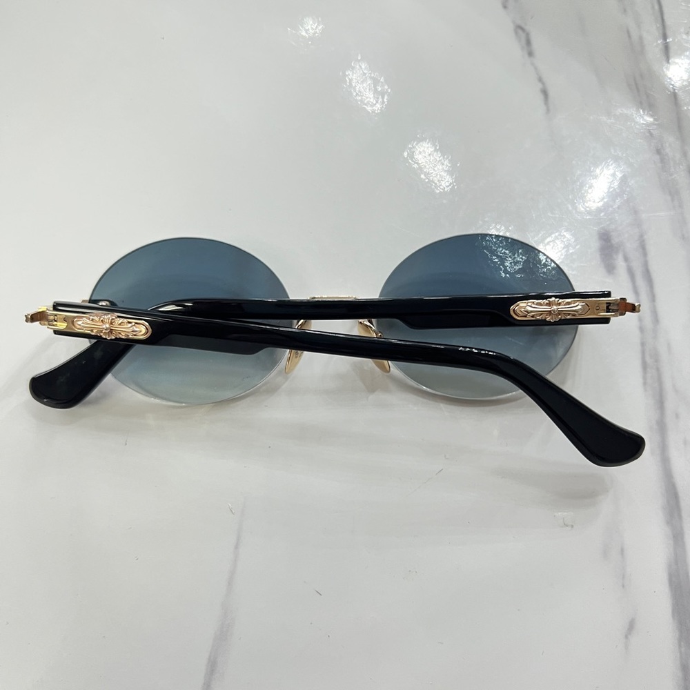 Chrome Hearts Deep Iii Rimless Sunglasses Gem